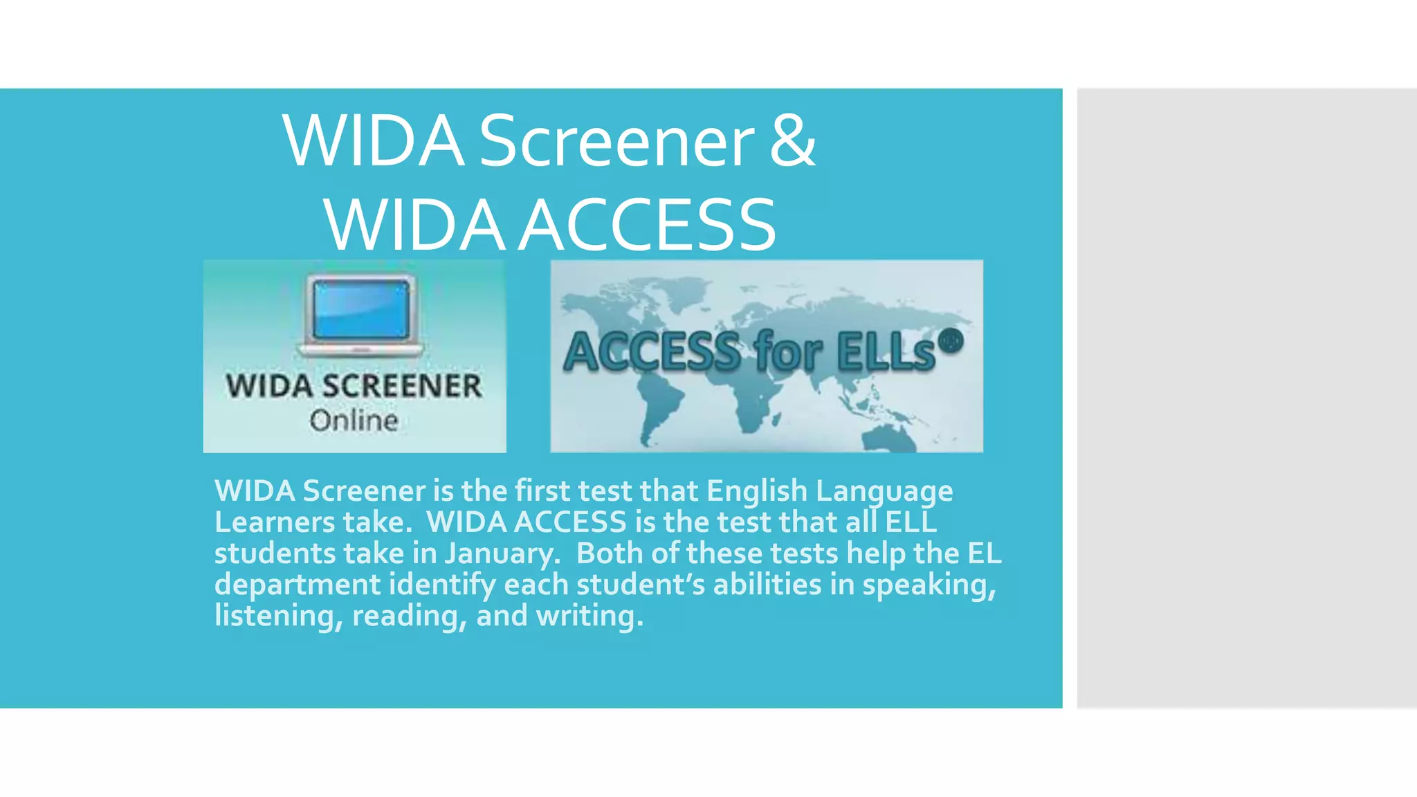 Screener and access | PPTX