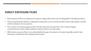 Understanding of Screen Film Radiography | PDF