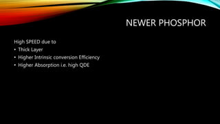 Radiographic Intensifying Screen | PPTX