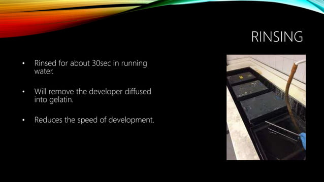 Radiographic Film and Its processing | PPTX | Chemistry | Science