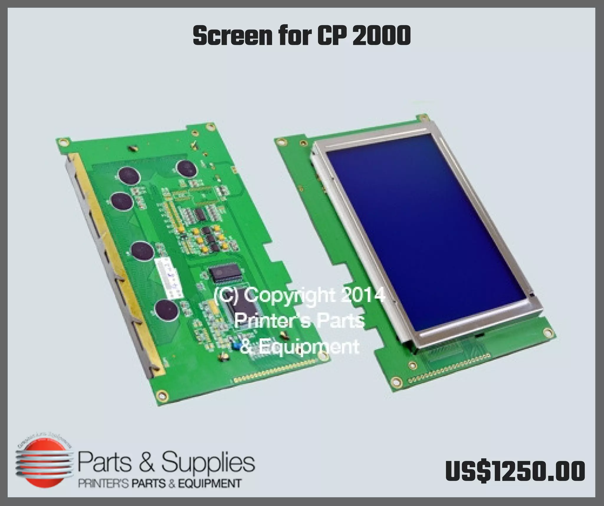 Screen for cp 2000 | PPT