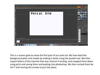 Screen grabs of newspaper article | PPT