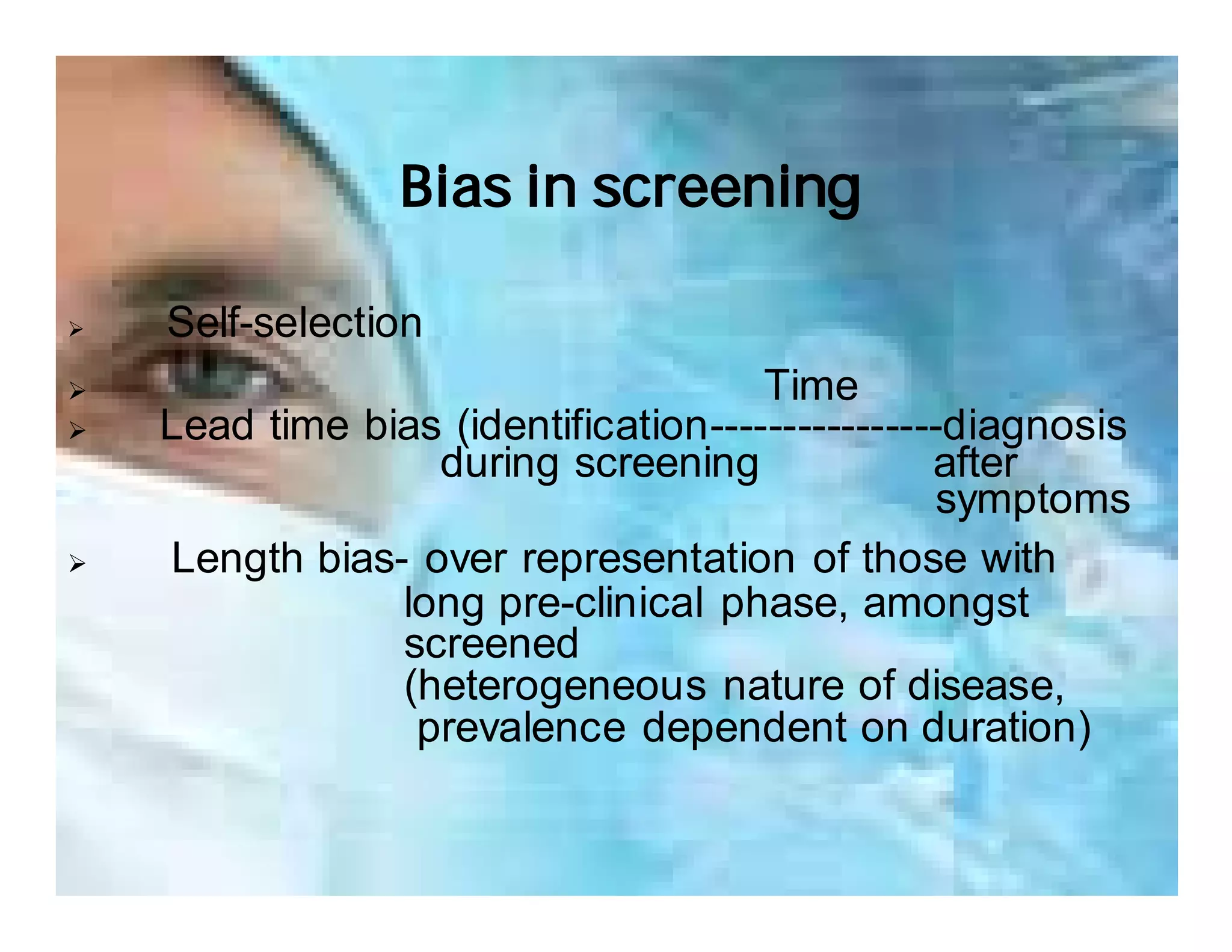 Screening in Public Health | PDF