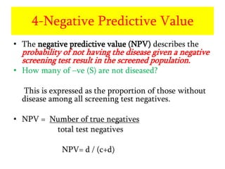 Screening test (basic concepts) | PPTX