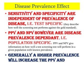 Screening test (basic concepts) | PPT