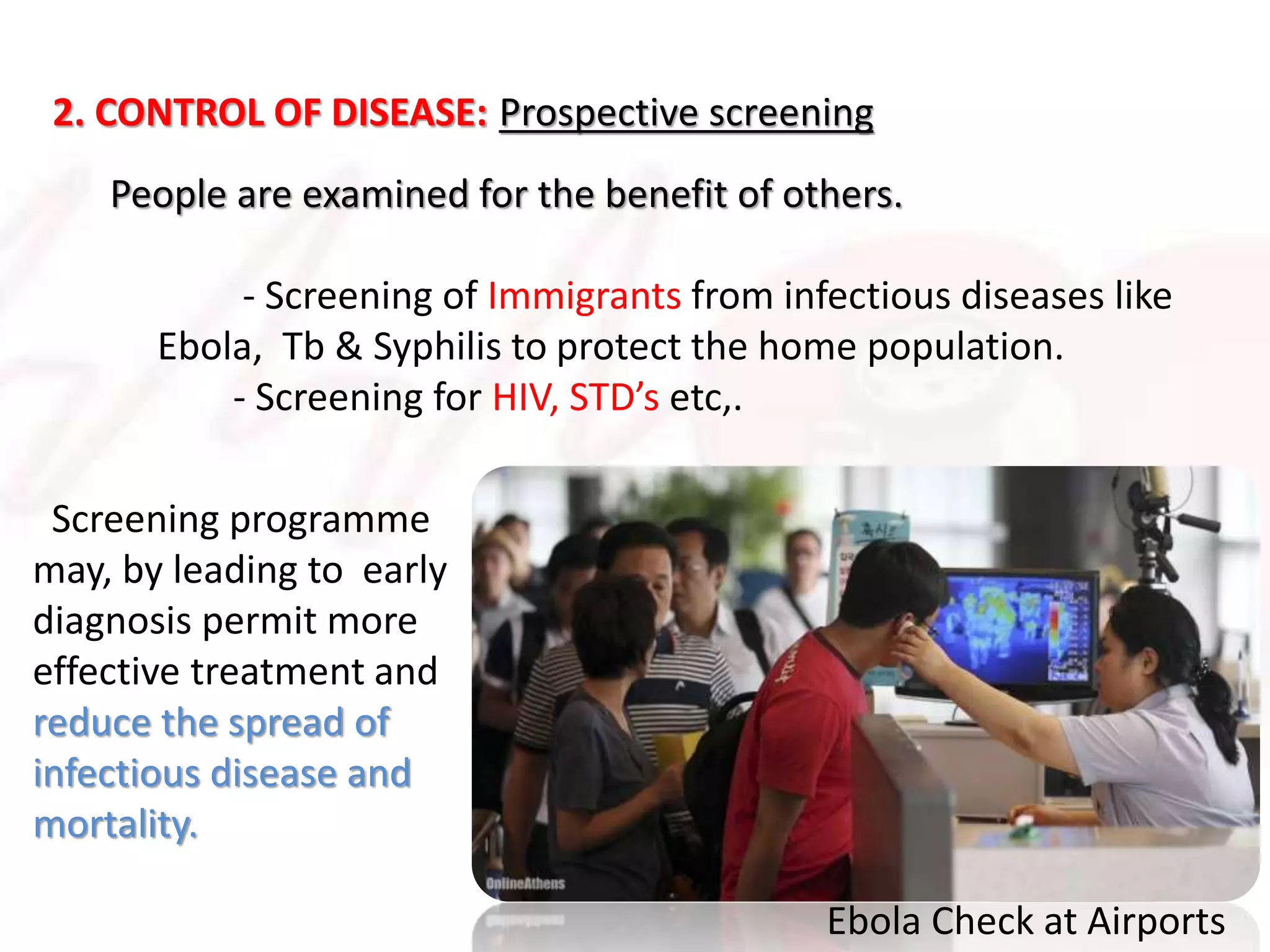 Screening for Diseases | PPTX