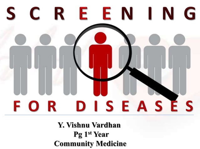 Screening for Diseases | PPTX