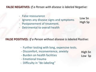 Screening for Diseases | PPTX
