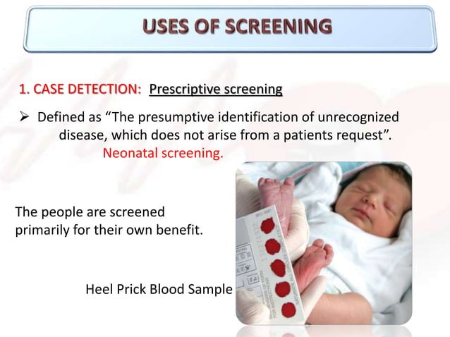 Screening for Diseases | PPTX