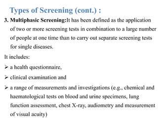 Screening | PPTX