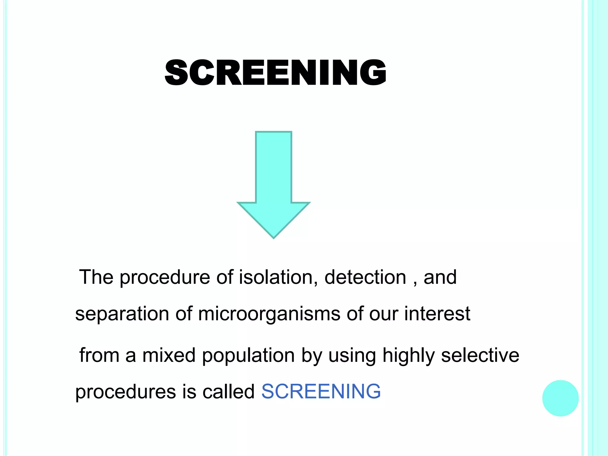 Screening | PPTX