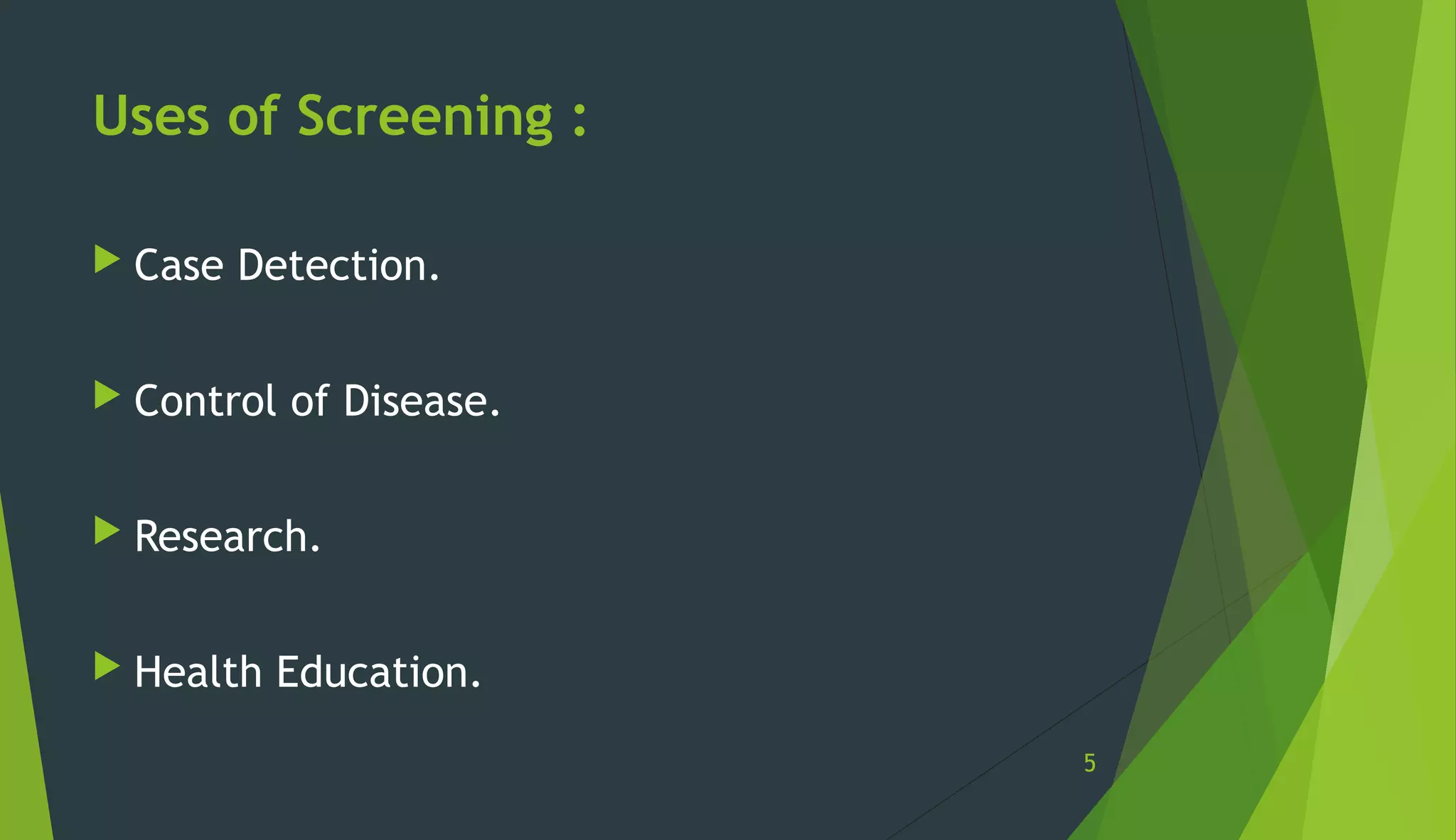 Screening in Ophthalmology | PPTX