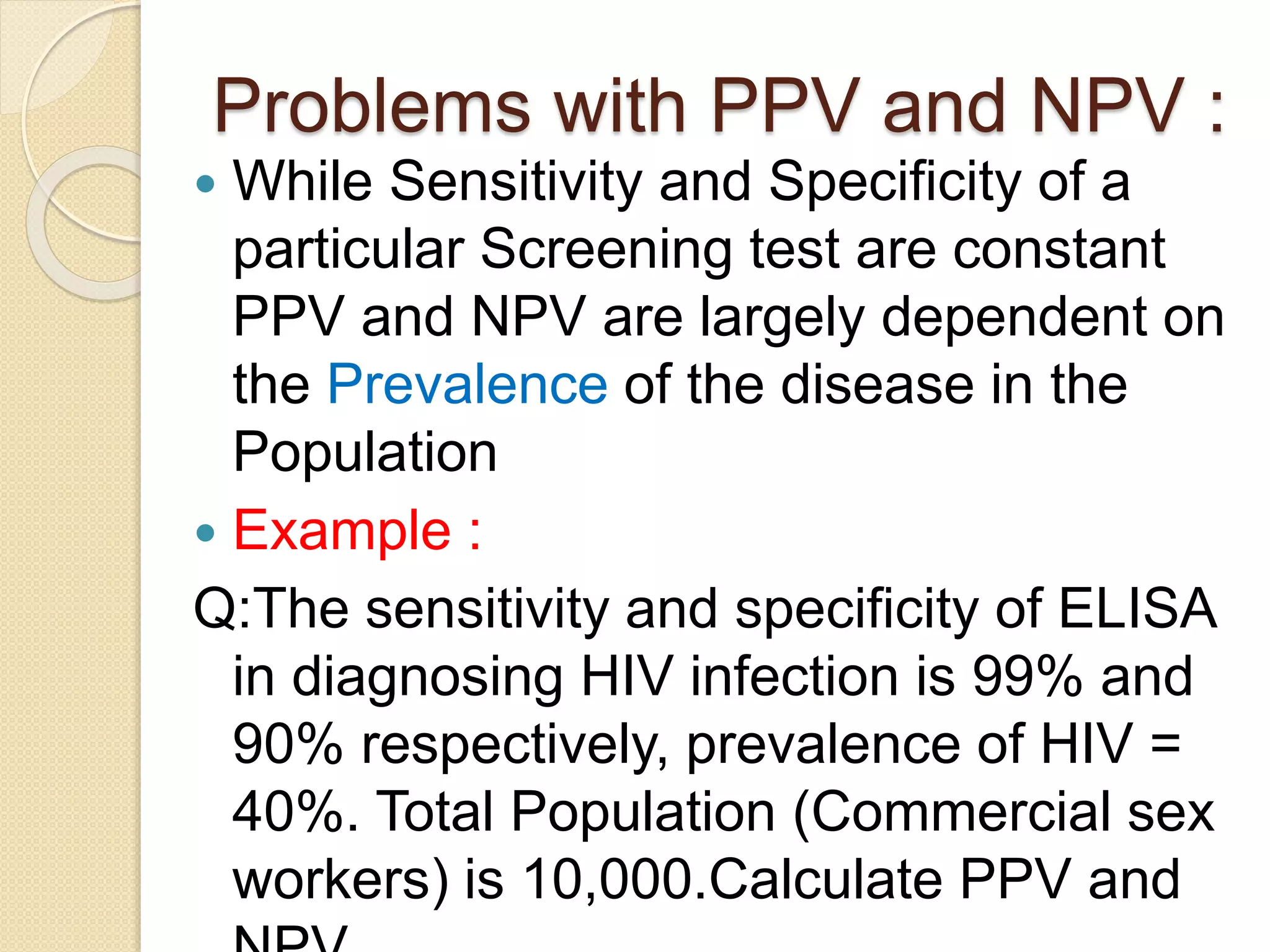 Screening of Diseases | PPTX