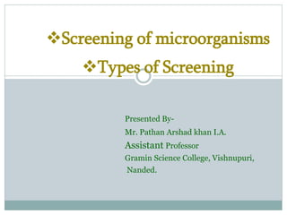 Screening | PPTX