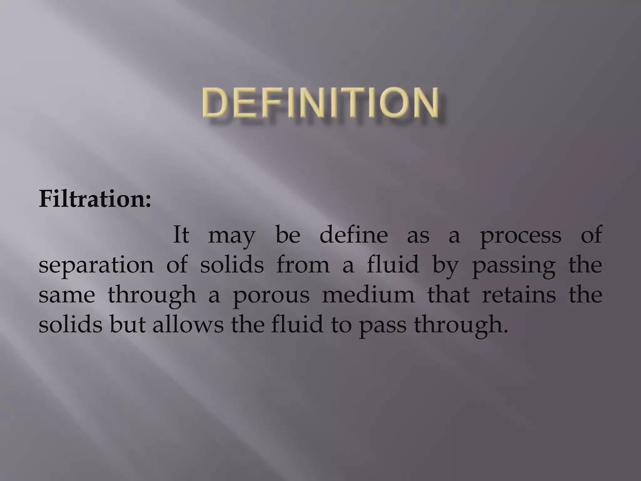 Screening and-filtration in food science and technology | PPTX