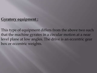 Screening and-filtration in food science and technology | PPTX
