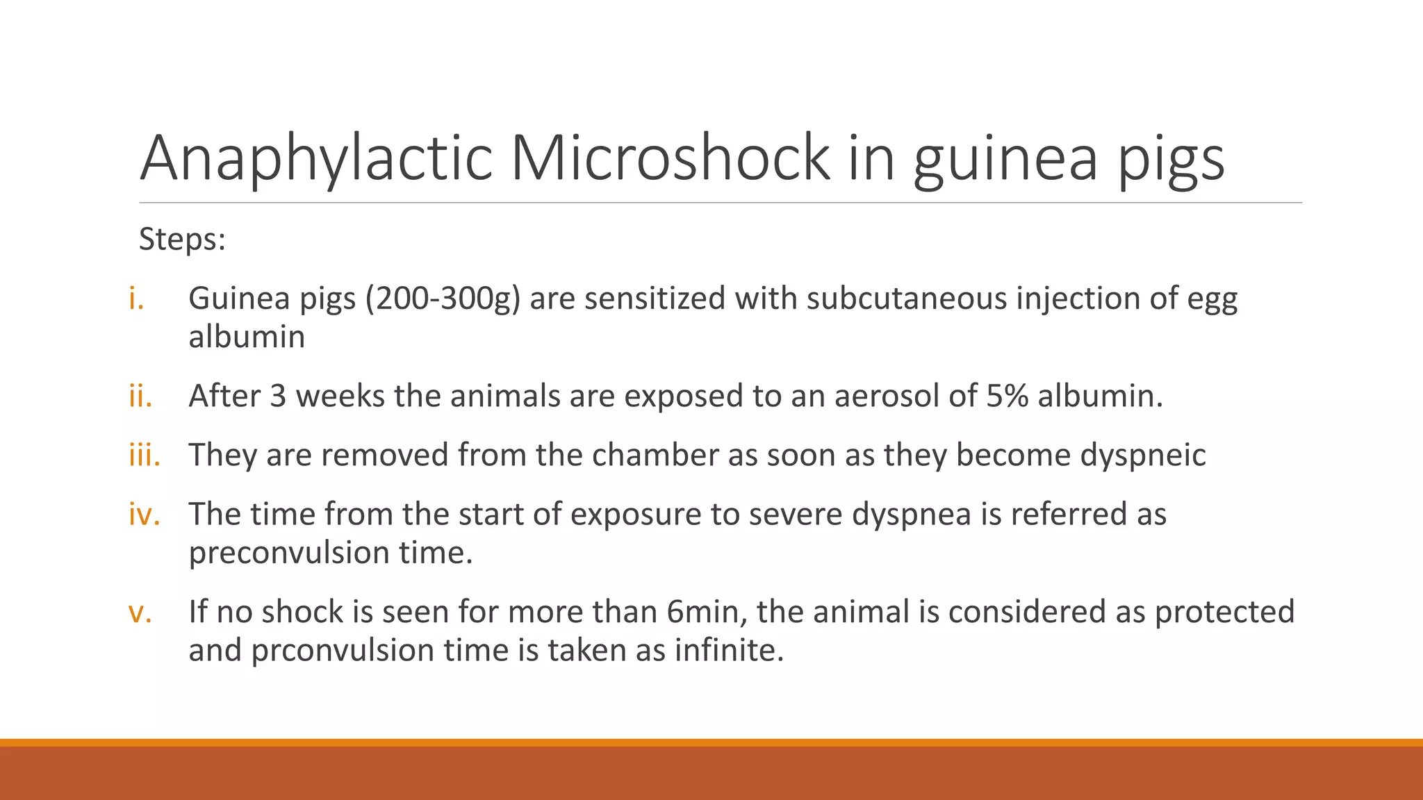 pre clinical Screening for anti asthmatic drugs | PPTX