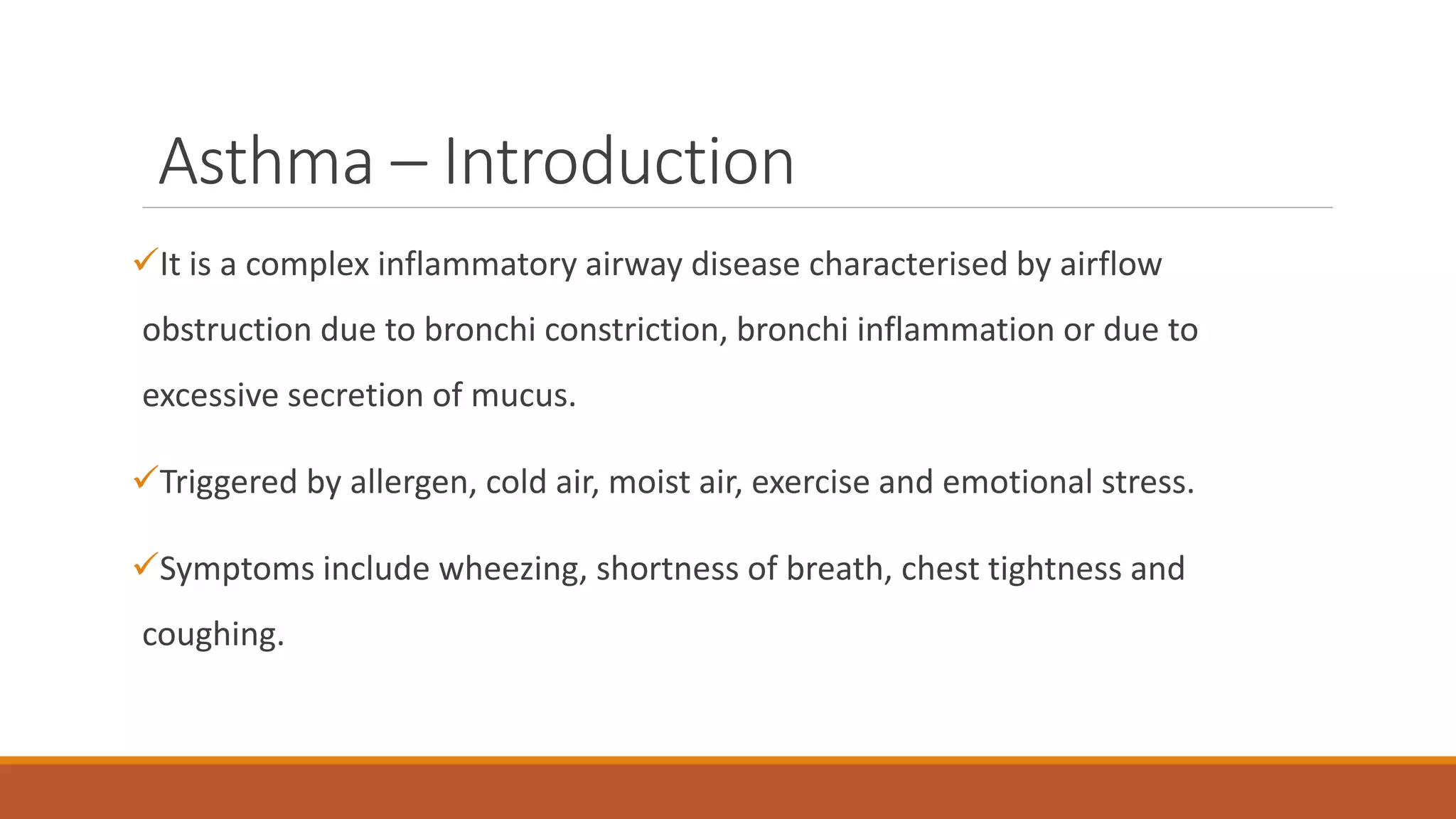 pre clinical Screening for anti asthmatic drugs | PPTX