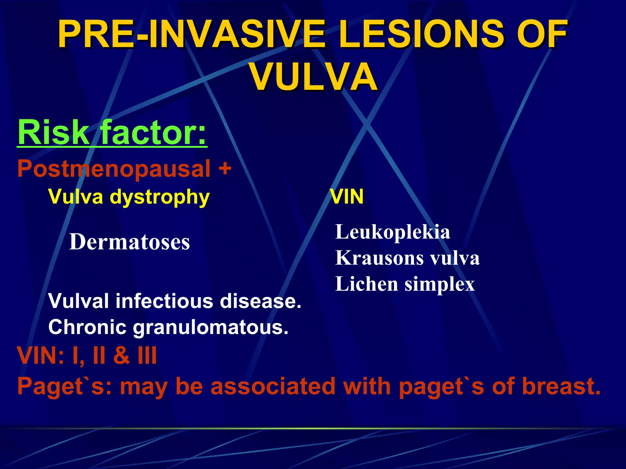 Screening for Female Genital Tract Malignancy | PPT