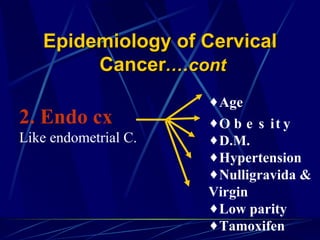 Screening for Female Genital Tract Malignancy | PPT