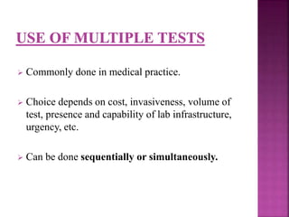 Screening and diagnostic tests | PPTX