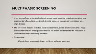 screening and it's types.pptx of mental health nursing | PPTX