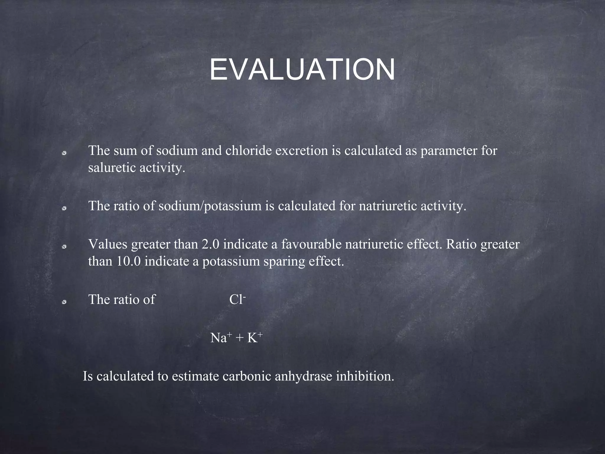 Screening diuretic drugs | PPTX