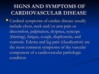 SCREENING FOR CARDIOVASCULAR DISEASE.ppt