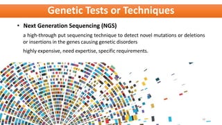 Genetic Testing in Neonates and Children - Screening for chromosomal ...