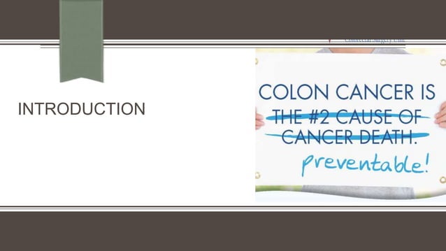 Screening for colorectal cancer AAU.pptx | Cancer | Diseases and Conditions