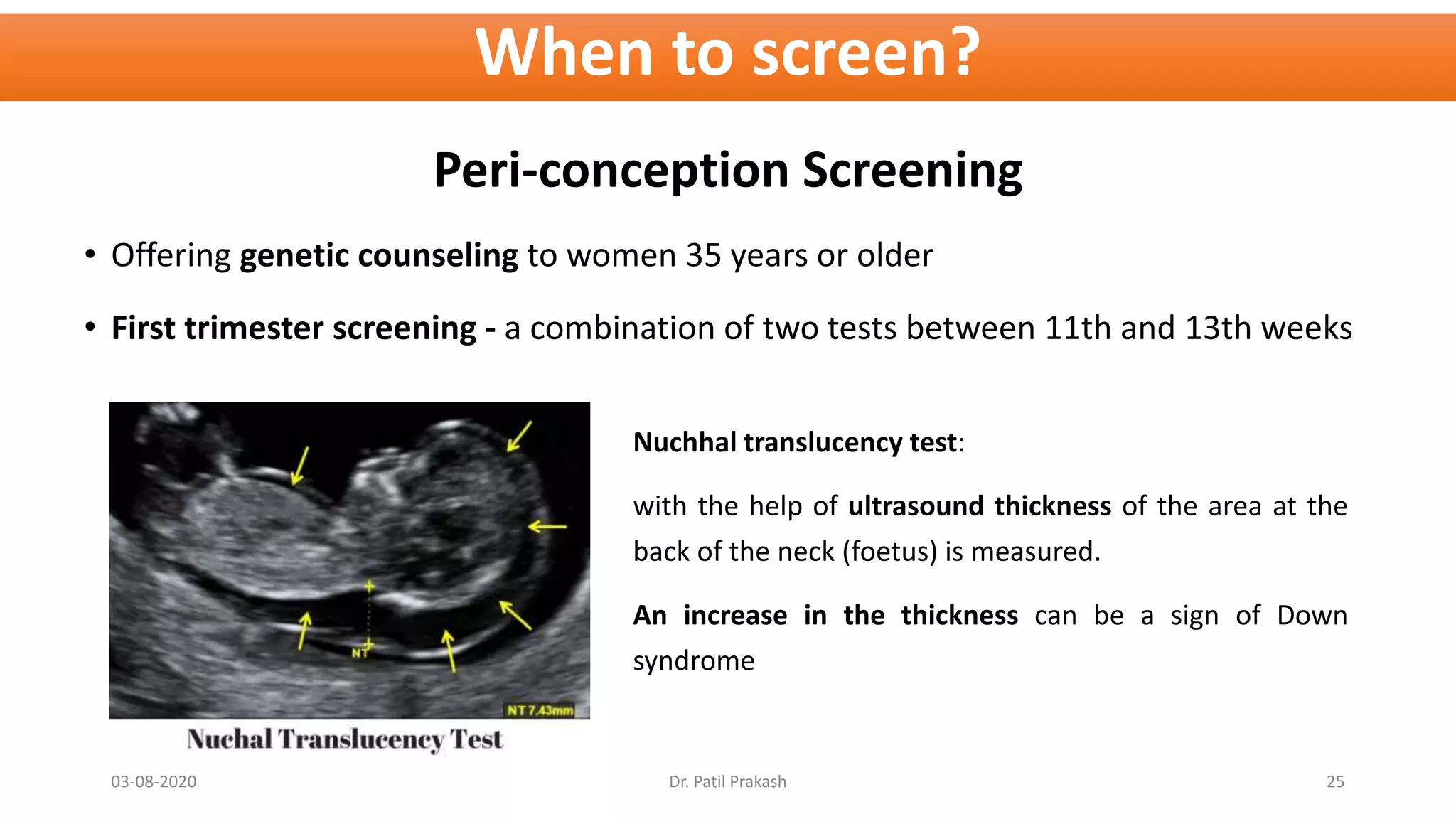 Genetic Testing in Neonates and Children - Screening for developmental ...
