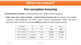 Genetic Testing in Neonates and Children - Screening for developmental ...