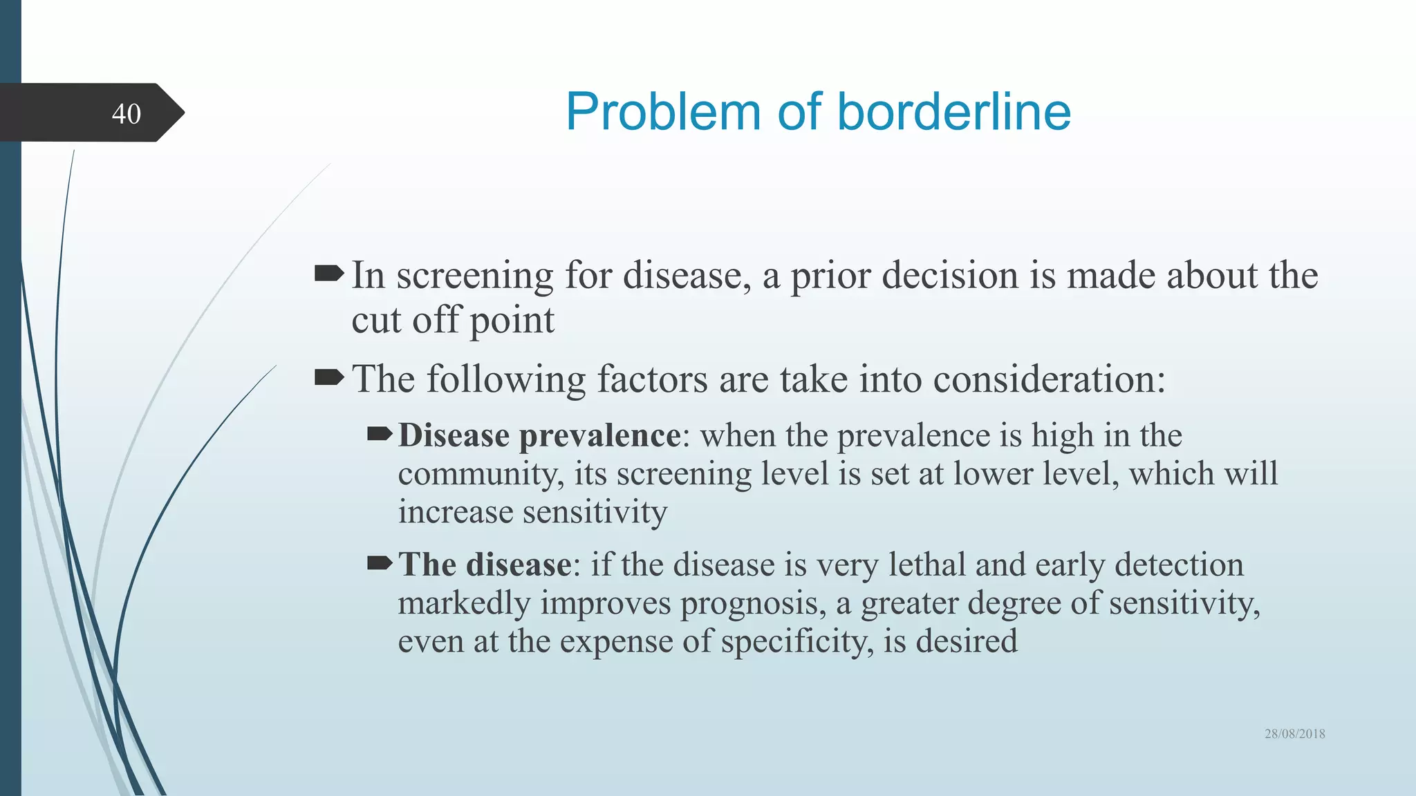 Screening for disease | PPTX | Cancer | Diseases and Conditions
