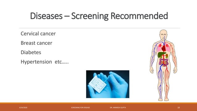 Screening for disease | PPT