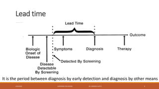 Screening for disease | PDF