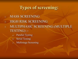 Screening for disease.ppt