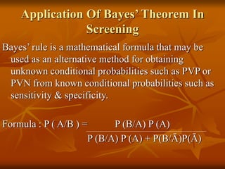 Screening for disease.ppt