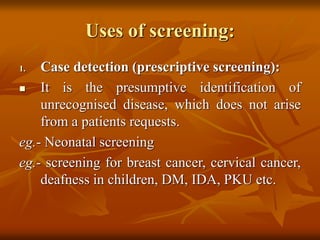 Screening for disease.ppt