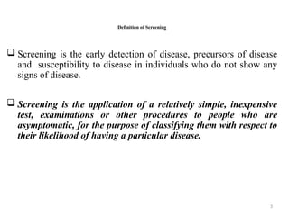 Screening for diseases for paramedics.pptx