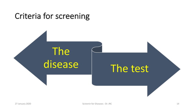 Screening for diseases | PDF