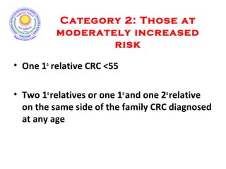 Screening in colorectal cancers dr. ashutosh | PPT
