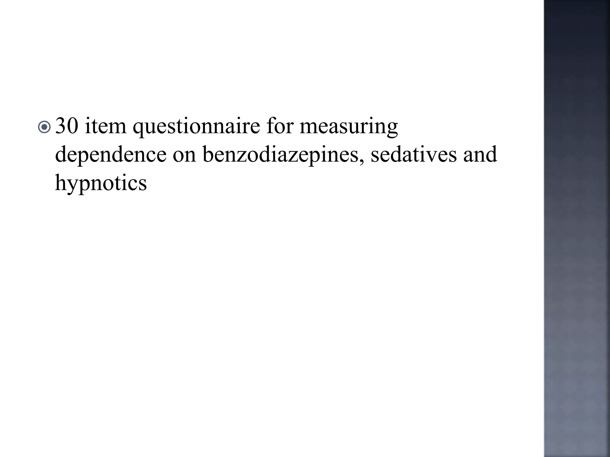 Screening instruments for Substance use disorders | PPTX