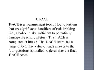 Screening instruments for Substance use disorders | PPTX
