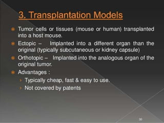 Screening method of anti cancer ptsm nivedita | PPTX