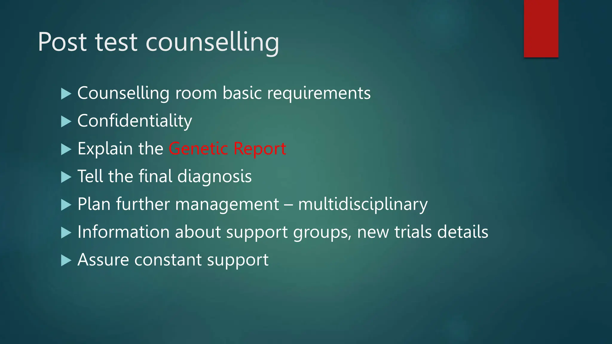Screening methods- Genetic Testing counselling.pptx