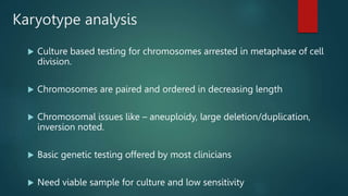 Screening methods- Genetic Testing counselling.pptx