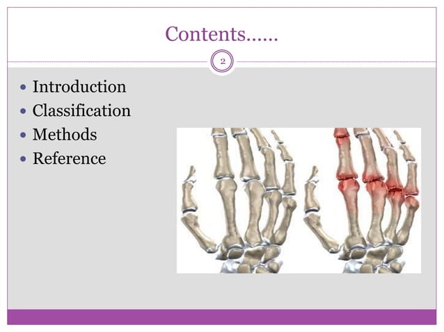 Screening methods for arthritis | PPTX | Bone and Joint Conditions ...