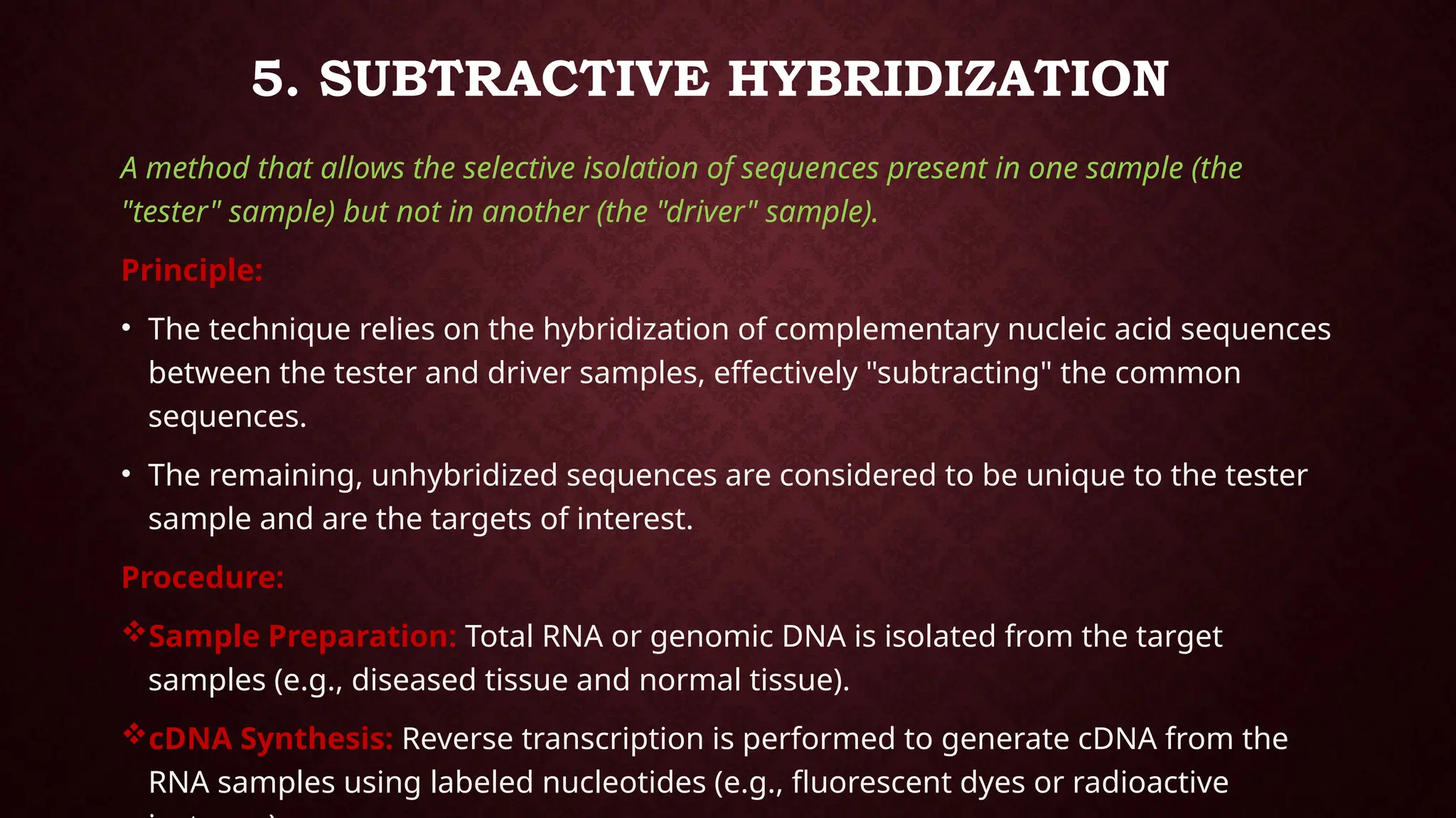Screening Methods for clone identification | PPTX