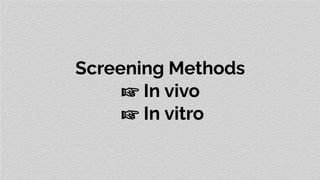 Screening Methods of Analgesics Agents... | PDF