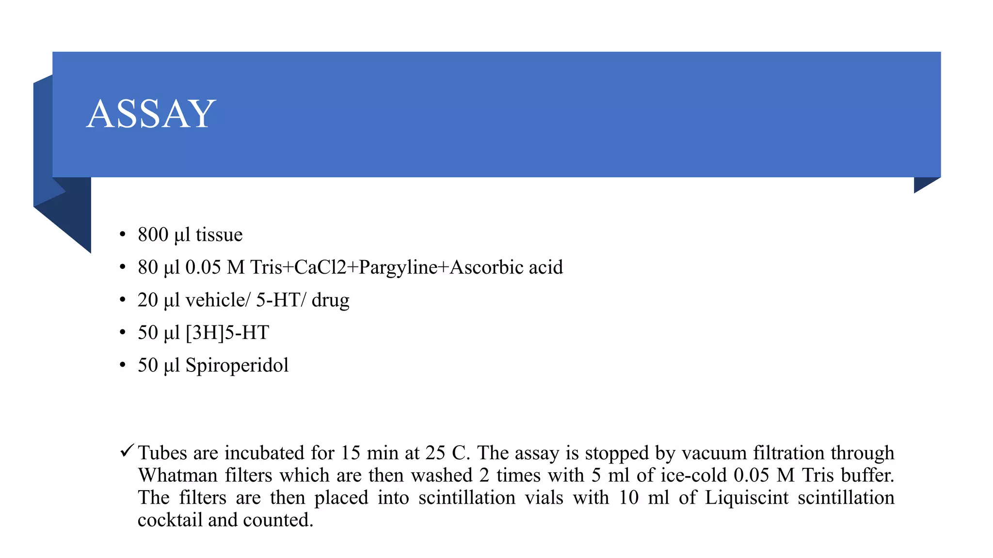 Screening Methods of Anti Anxiety Agents | PPTX